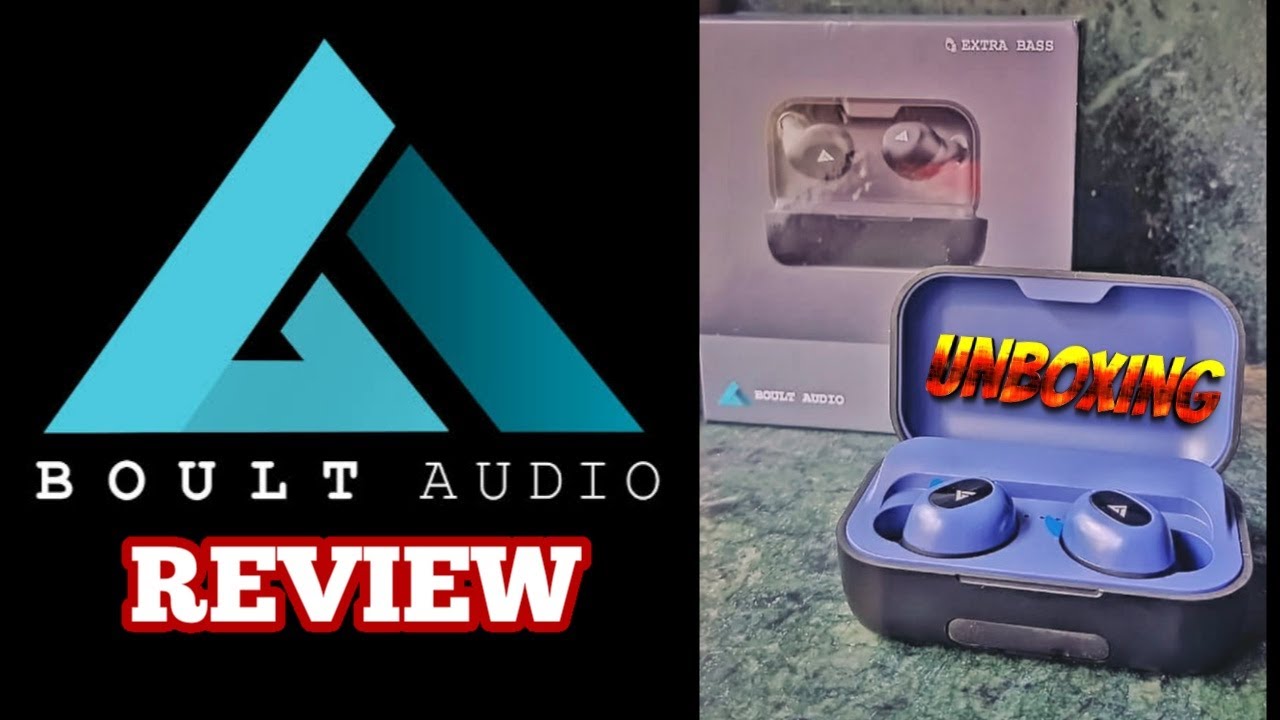 BOULT AUDIO AIRBASS POWERPODS TRUE WIRELESS EARBUDS UNBOXING REVIEW ...