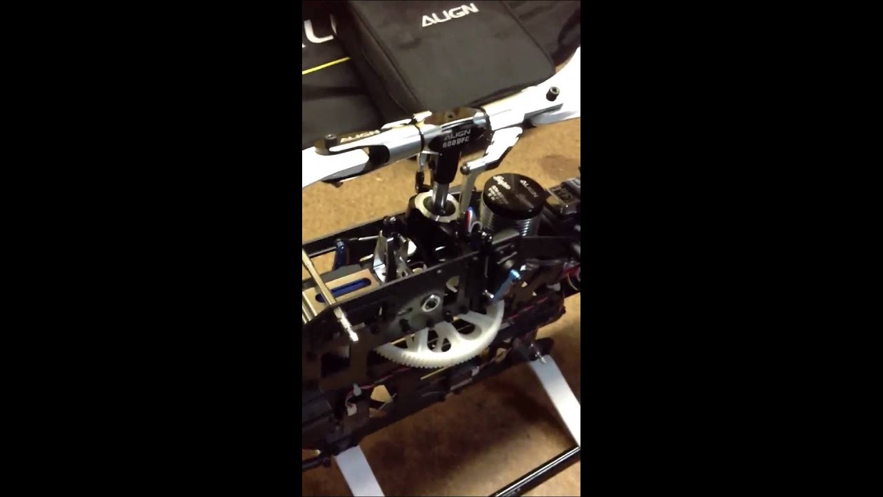 Trex 600 EFL Pro DFC Head and Swash with Align tail upgrade PT1 - YouTube