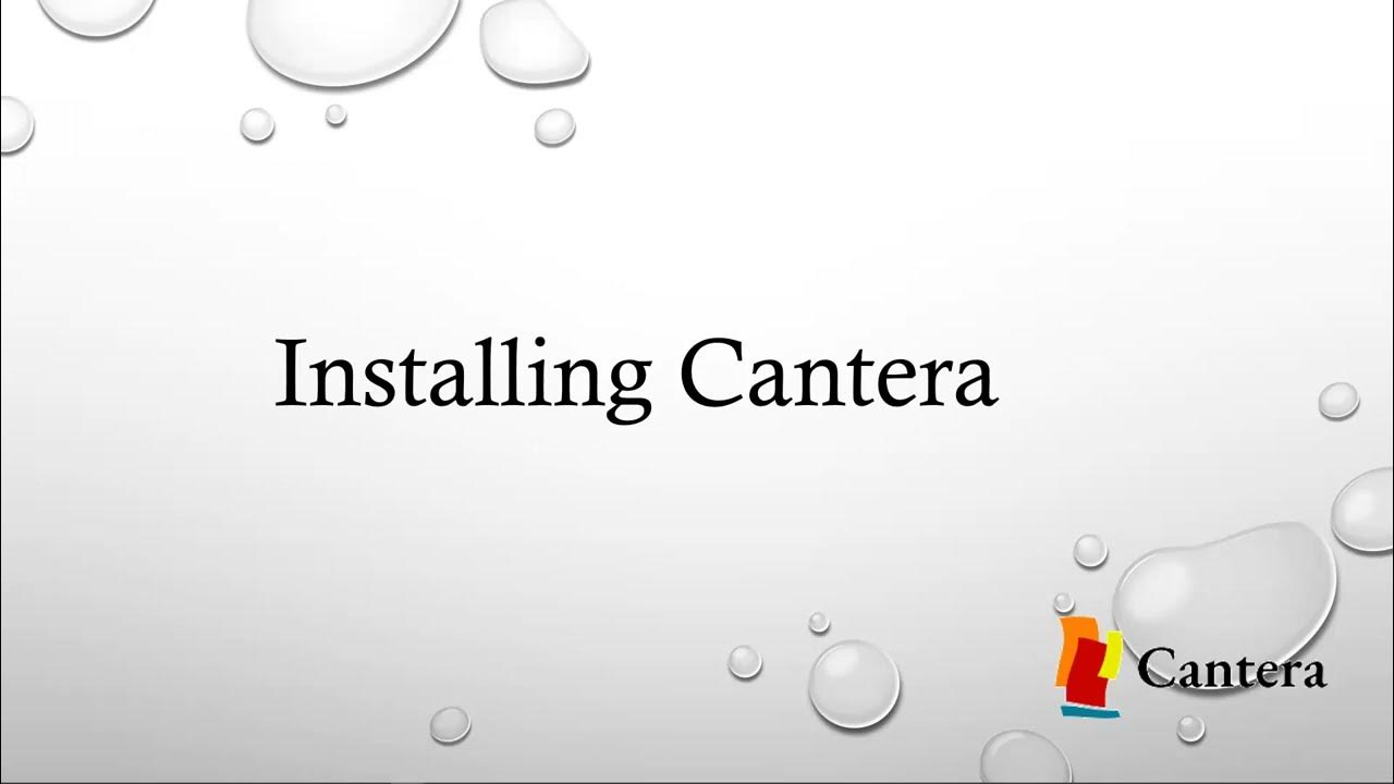 Instructions to install Cantera - YouTube