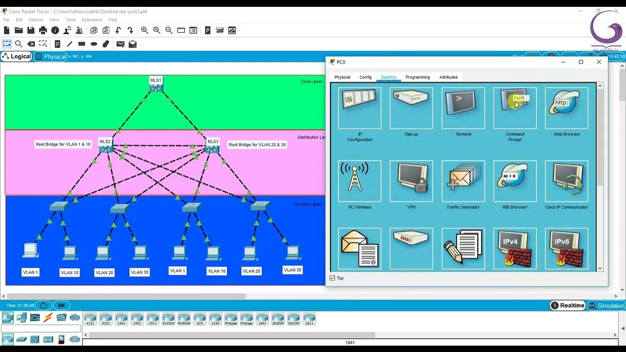 Chapter 2 Lecture 7 STP Configuration PVST vs Rapid PVST Part 3 - YouTube