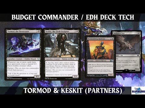 Tormod & Keskit (partners) | Magic the Gathering Commander budget deck ...