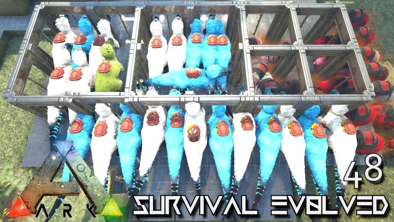 ARK: SURVIVAL EVOLVED - BABY MILL DODOREXY ARMY !!! E48 (MODDED ARK ...