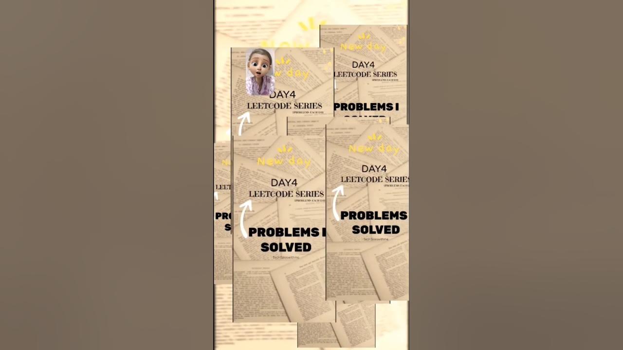 Welcome to DAY4 series of LeetCode Challenge solved this 5 Problems Follow for more ♥️ - YouTube