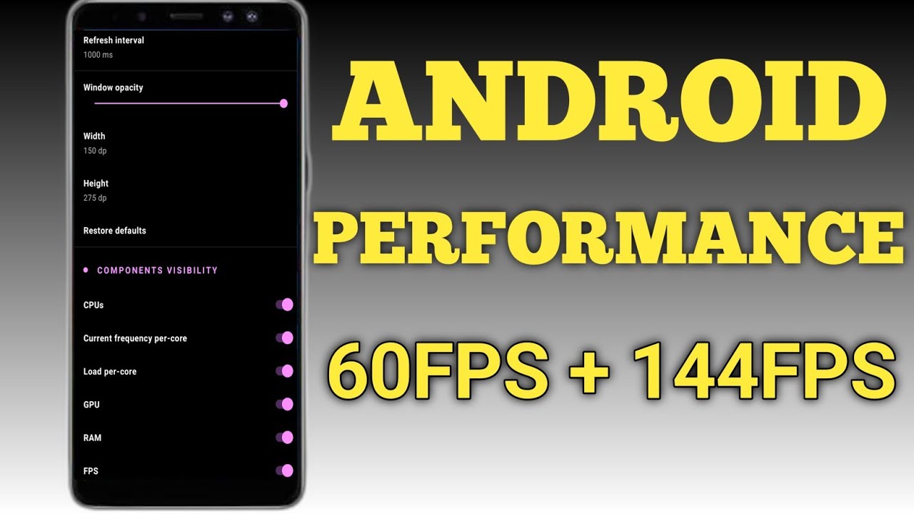 Unlock 120fps Android + Performance 144FPS No-Root 100% Working | Max FPS Fix Lag - No Root ...