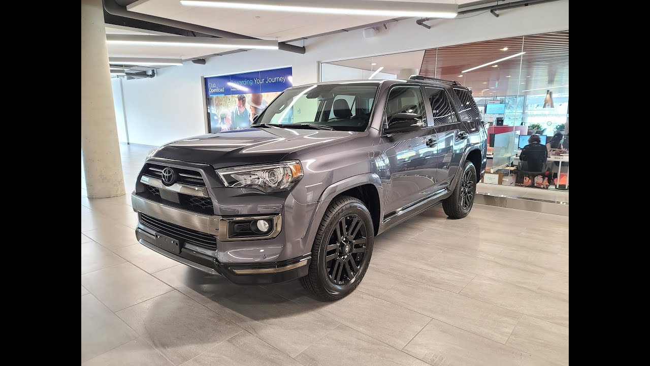 2020 Toyota 4Runner Nightshade Edition Delivery - YouTube