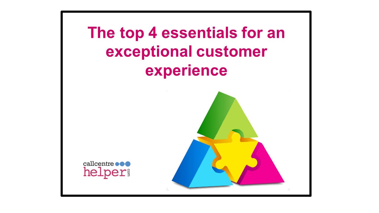 Webinar replay The top 4 essentials for an exceptional customer ...