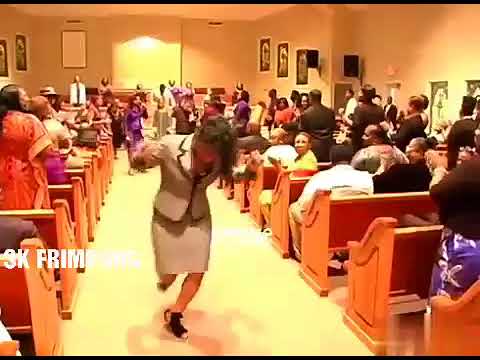 Crazy dance in church - YouTube