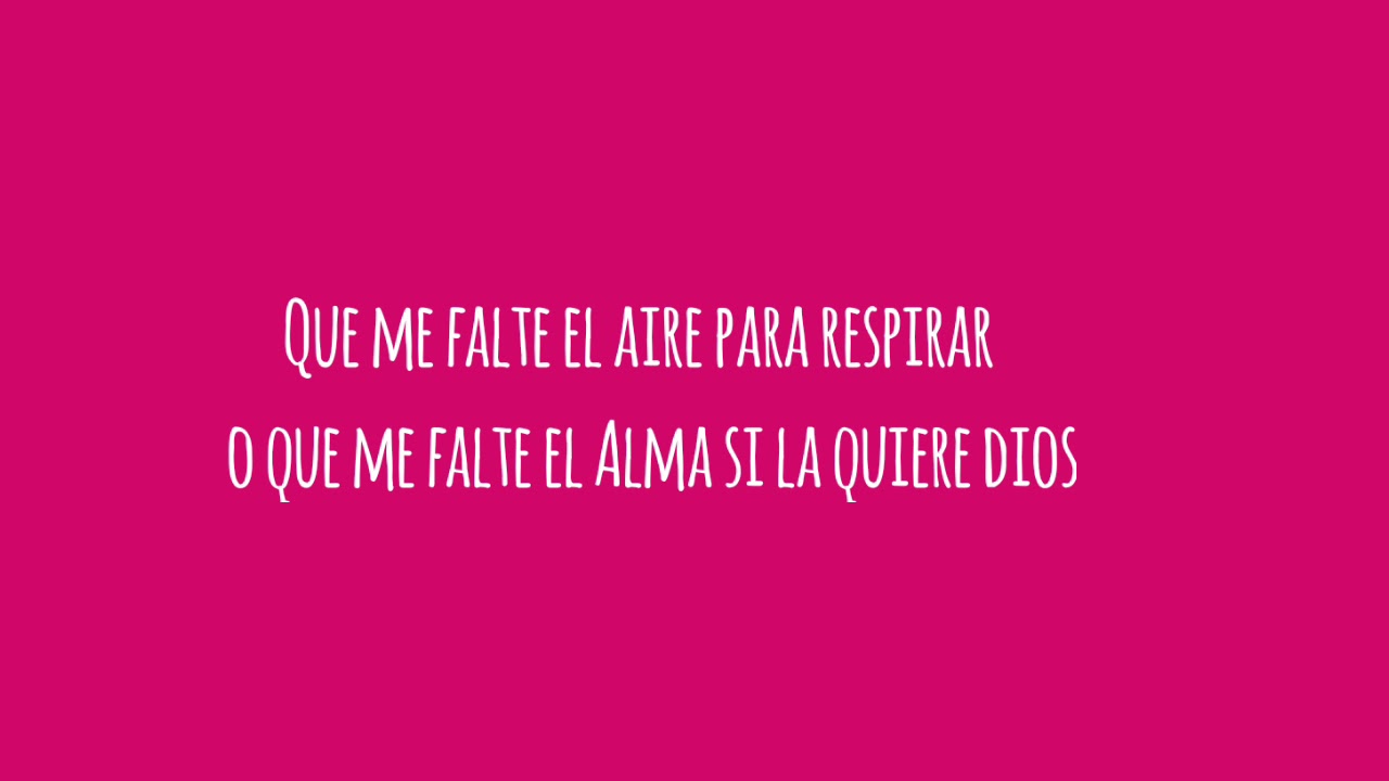 Chili Fernández-No me faltes tu (Letra) 🎶 - YouTube