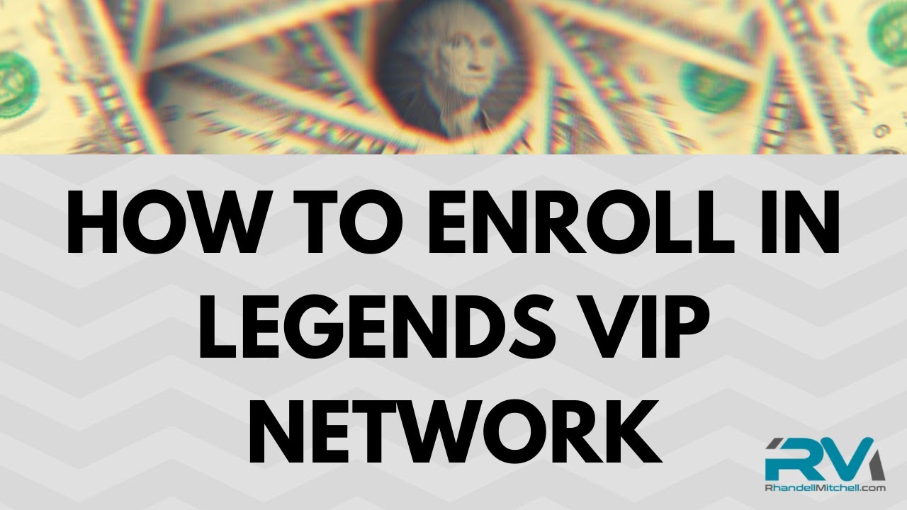 Legends VIP Network Review 2020 - How to Enroll a New Member into ...