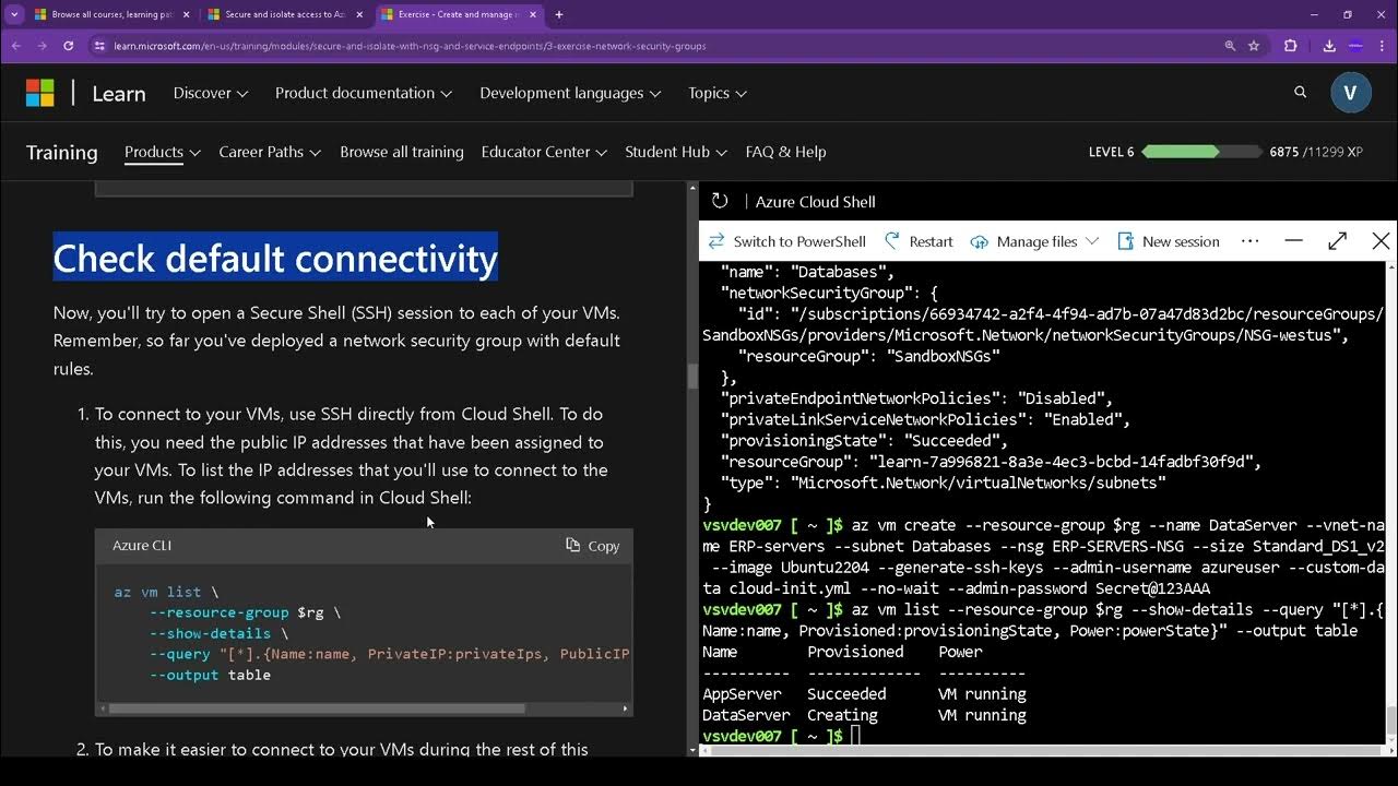 Microsoft Azure Create and manage network security groups - YouTube