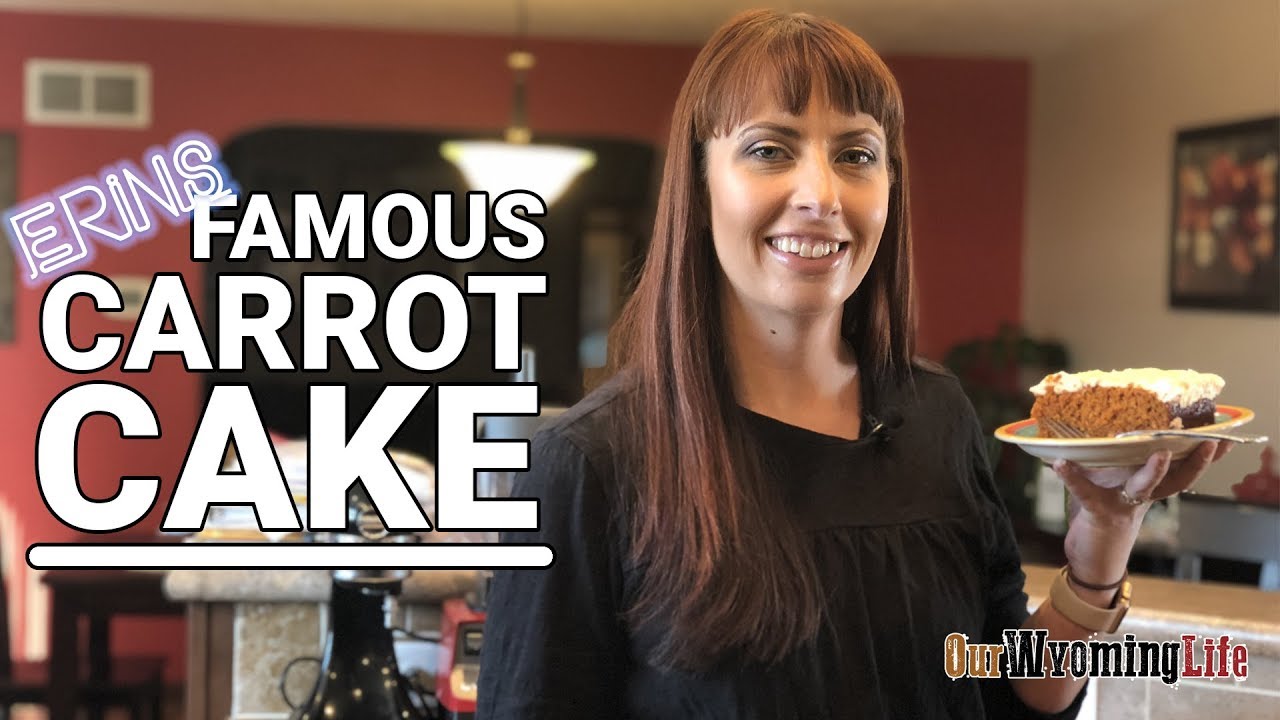 The Best Carrot Cake - Erin Gives Up the Recipe - YouTube