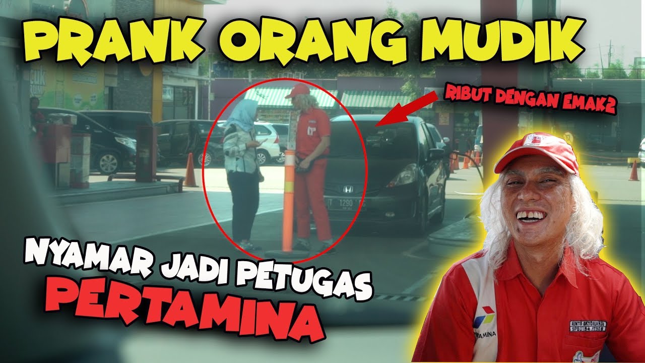 NYAMAR JADI PETUGAS SPBU DI POM BENSIN KM 19 TAMBUN !! - YouTube