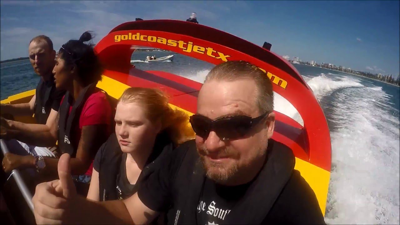 Jet boat Extreme on the Gold Coast - YouTube