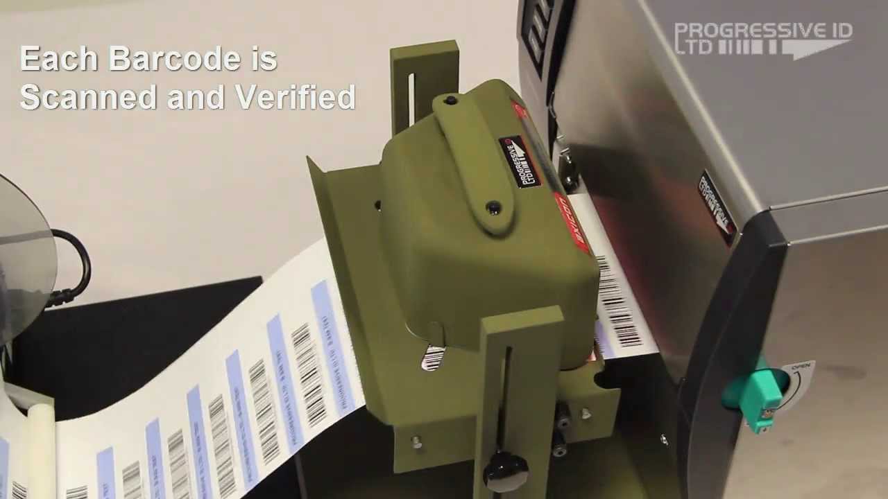 Axicon: Online Barcode Verifier 7025-S - YouTube