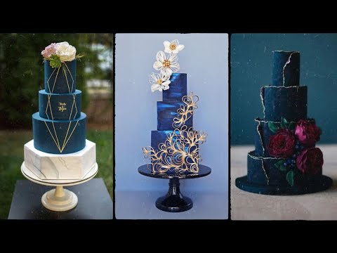 Amazing Blue Color Cake Designs and Wonderful Cake Ideas - YouTube