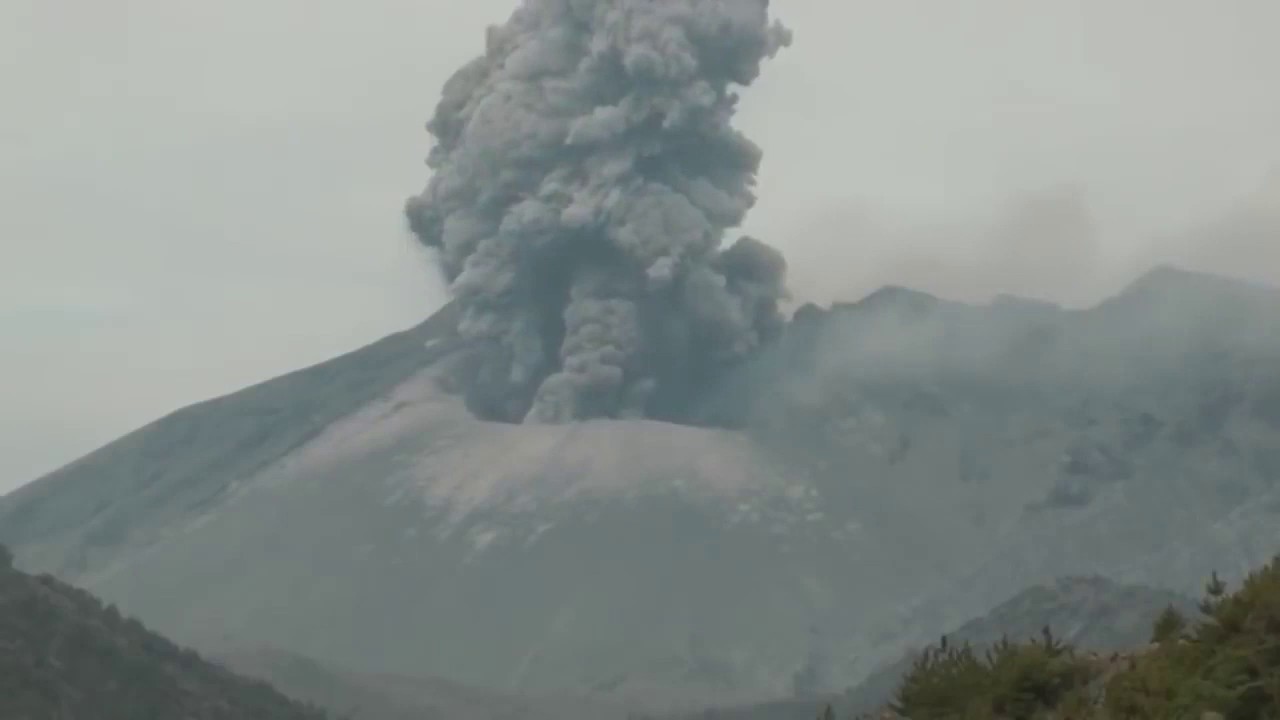 Massive Volcano Eruptions Caught On Camera - YouTube