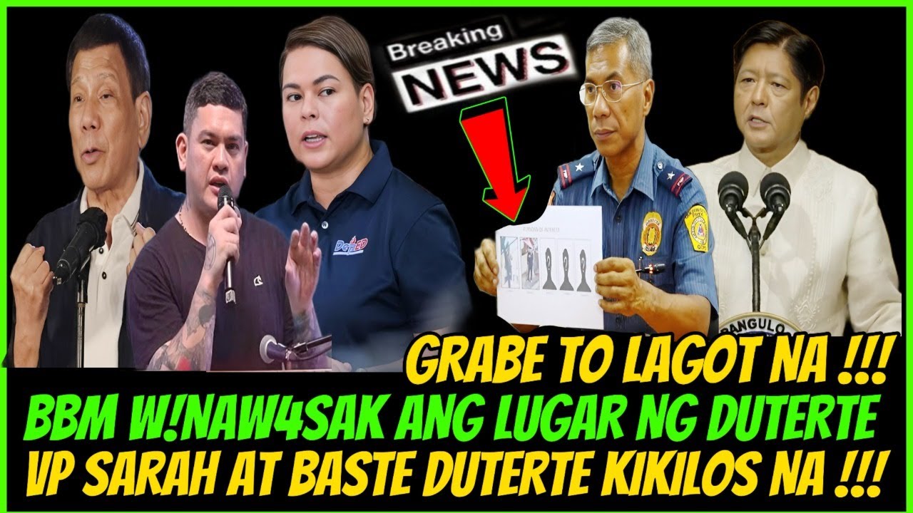 OMG!! VP SARAH-BASTE DUTERTE KIKILOS NA !! BBM W!NAWASAK ANG DUTERTE !! - YouTube