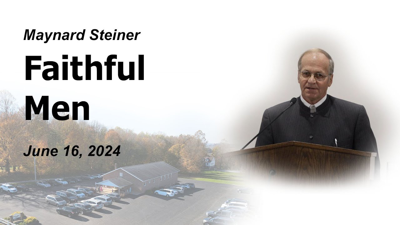 Jun 16, 2024 Faithful Men - YouTube