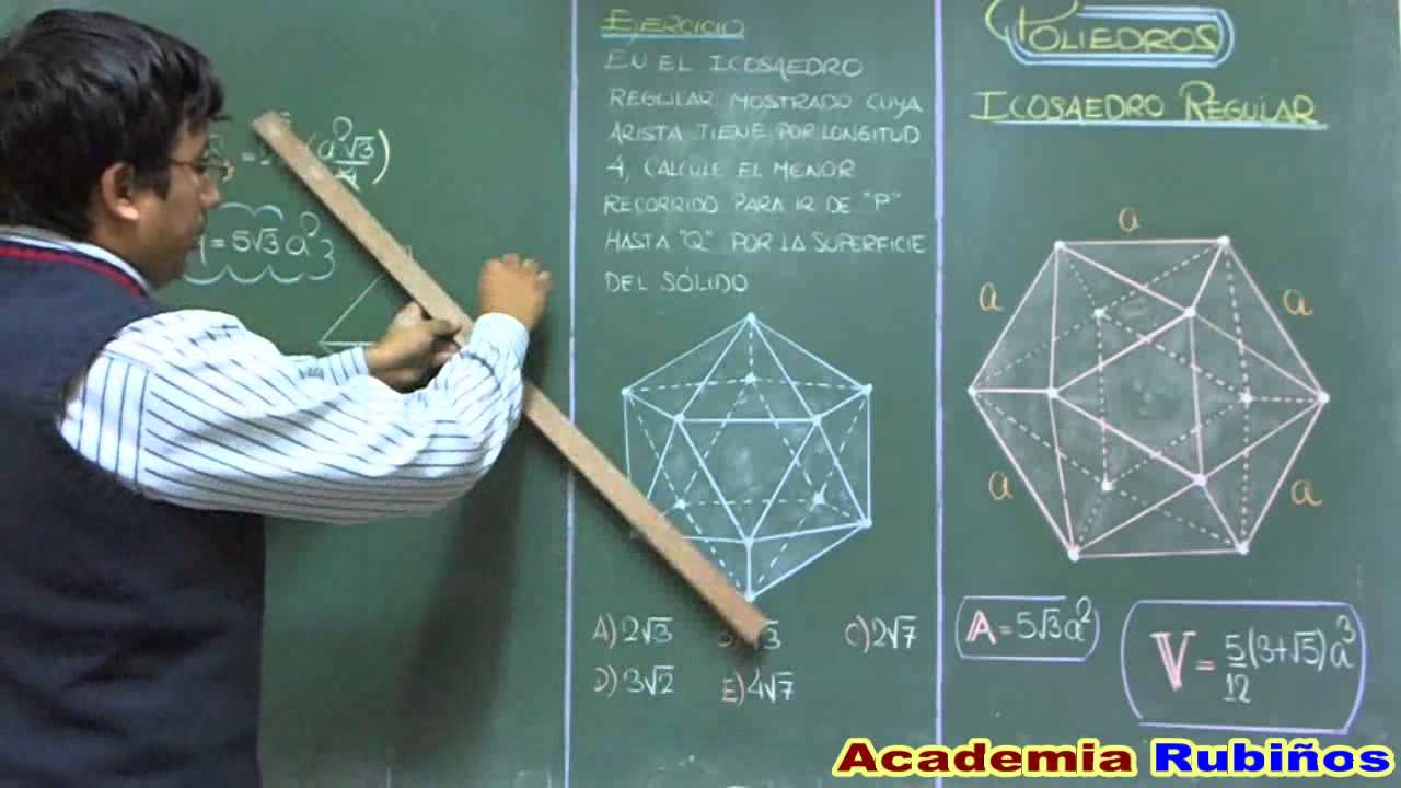 ICOSAEDRO REGULAR - CONCEPTO , PROPIEDADES Y DEMOSTRACION - YouTube