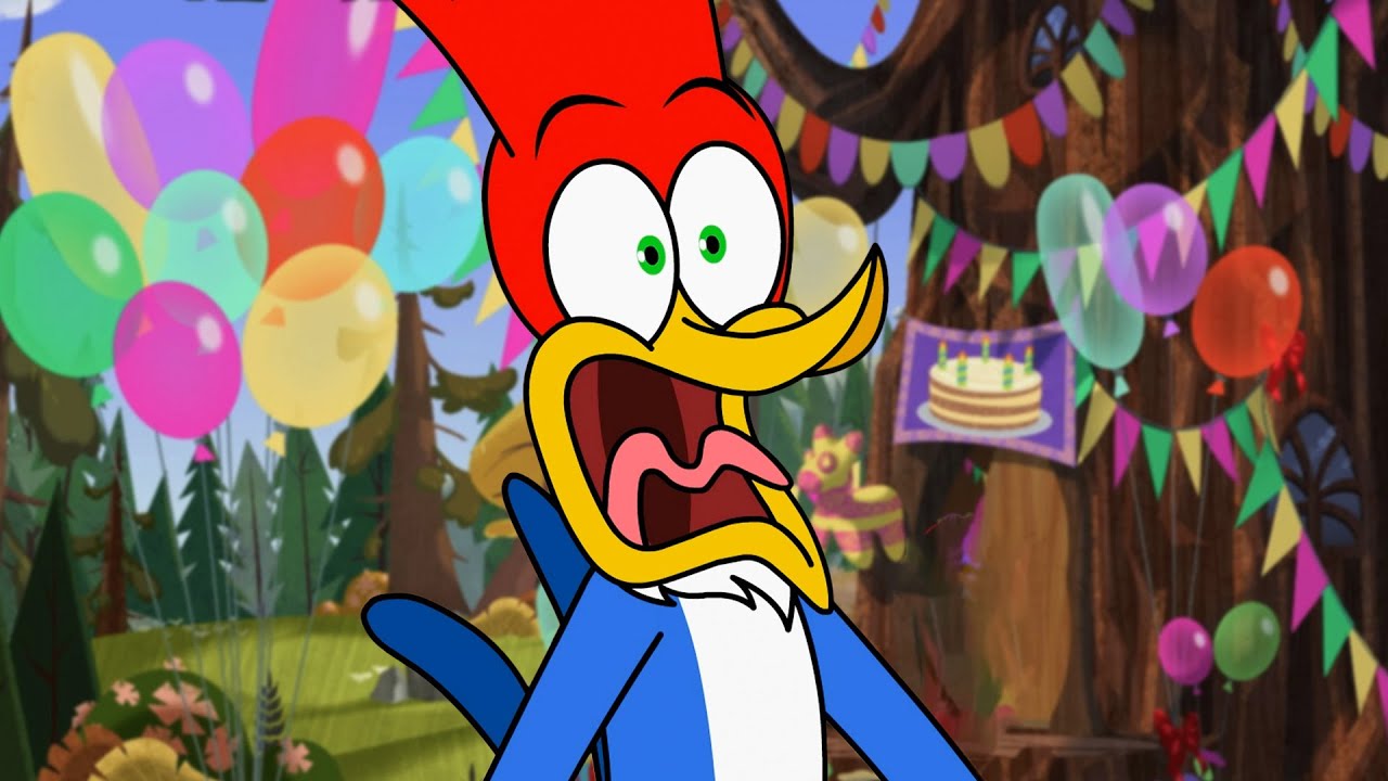 The Forgotten Birthday Present | 1 Hour of Woody Woodpecker Full ...