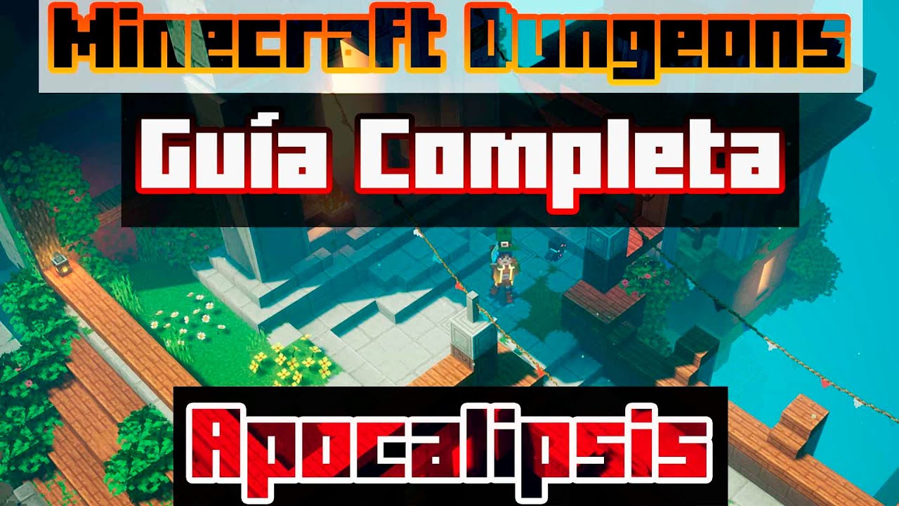 Minecraft Dungeons - Guía completa - Derrota al Espectro Malvado en apocalipsis fácil y rápido ...