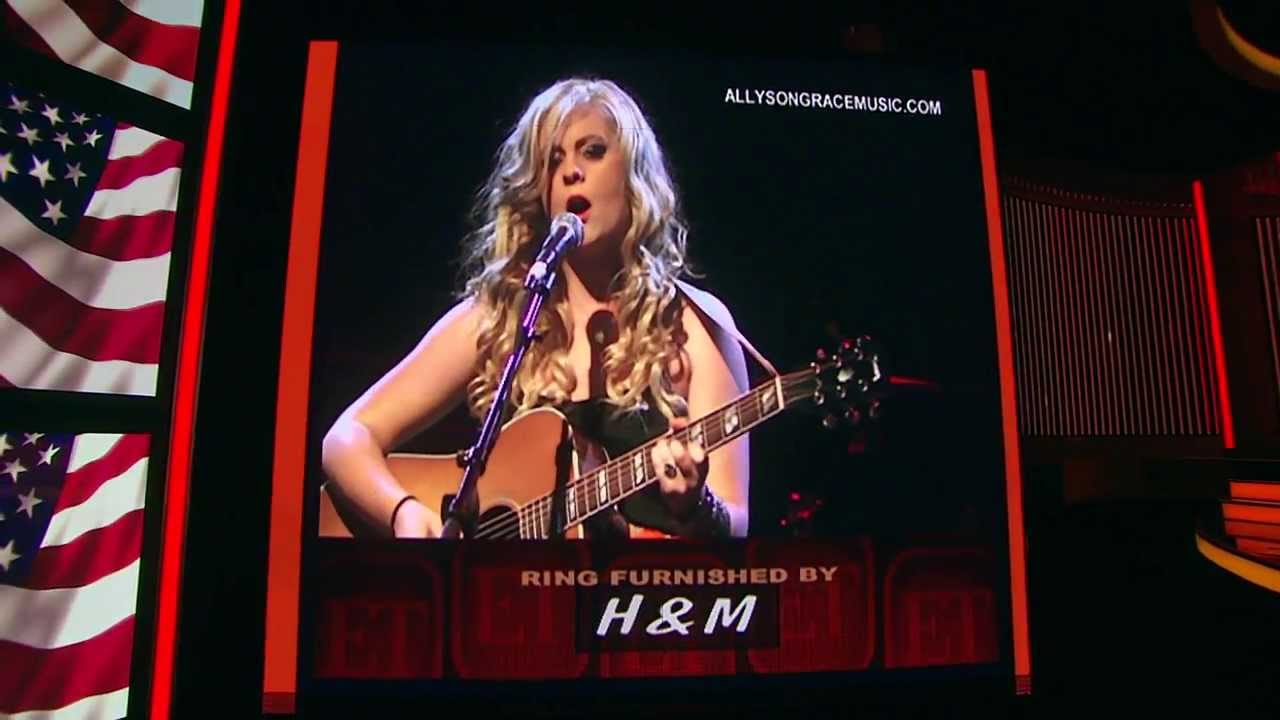 ALLYSON GRACE ON ENTERTAINMENT TONIGHT VETERANS DAY - YouTube