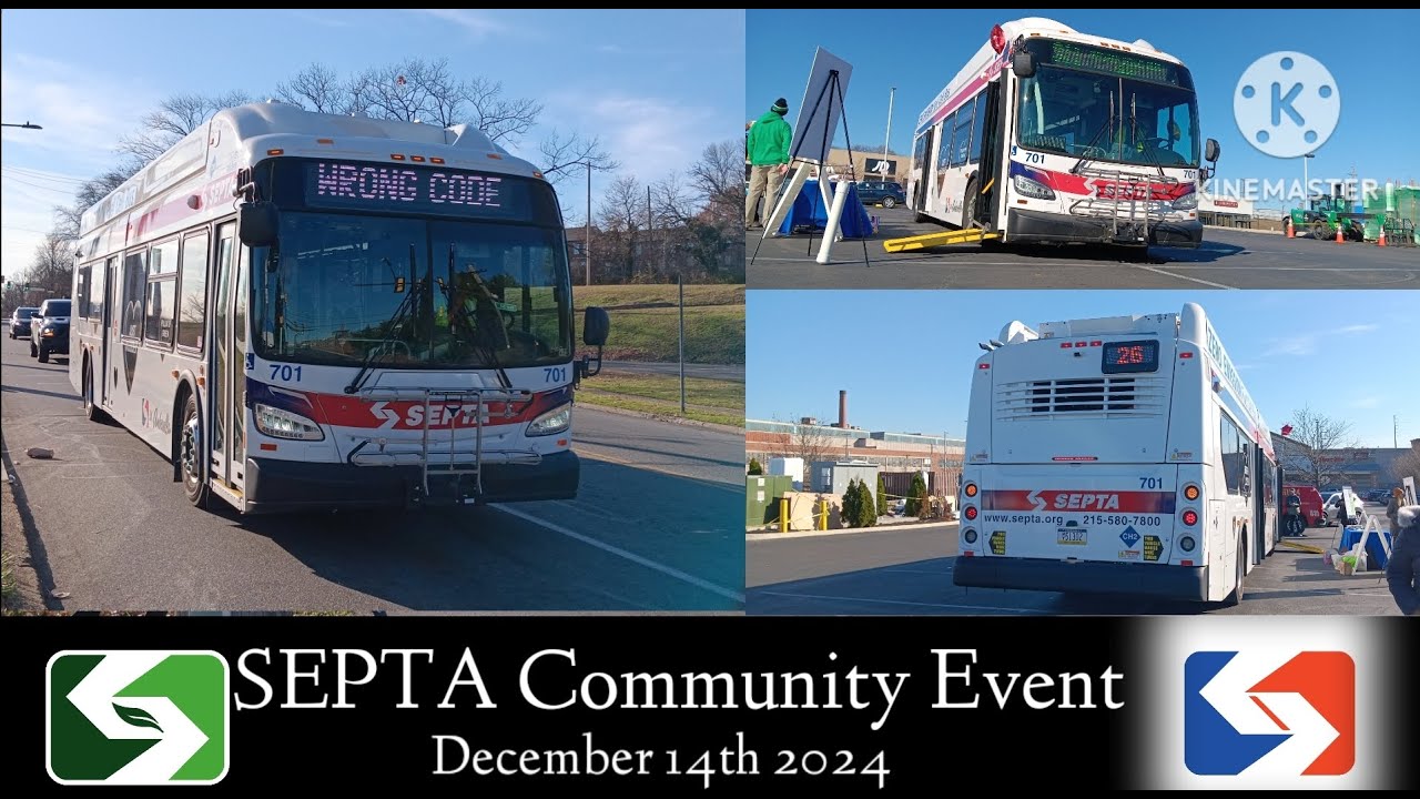 SEPTA's Hydrogen Bus Community Event featuring SEPTA's 2024 New Flyer ...