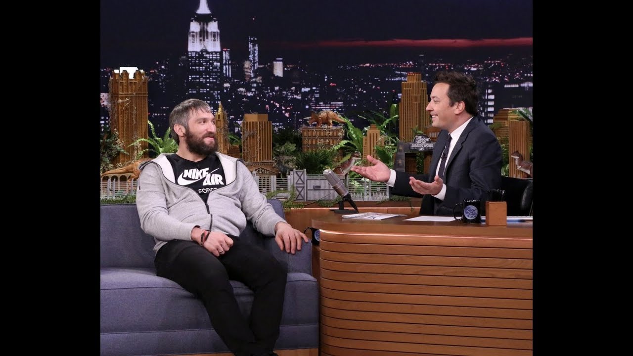 Alexander Ovechkin Ovi Jimmy Fallon Appearance Stanley Cup Champions ...