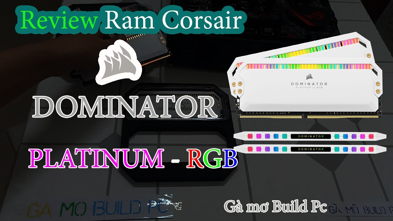 Review Ram Corsair Dominato Platinum RGB - YouTube