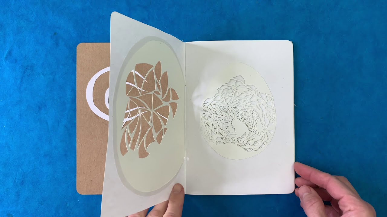 Paper Cut Journal Tour - YouTube