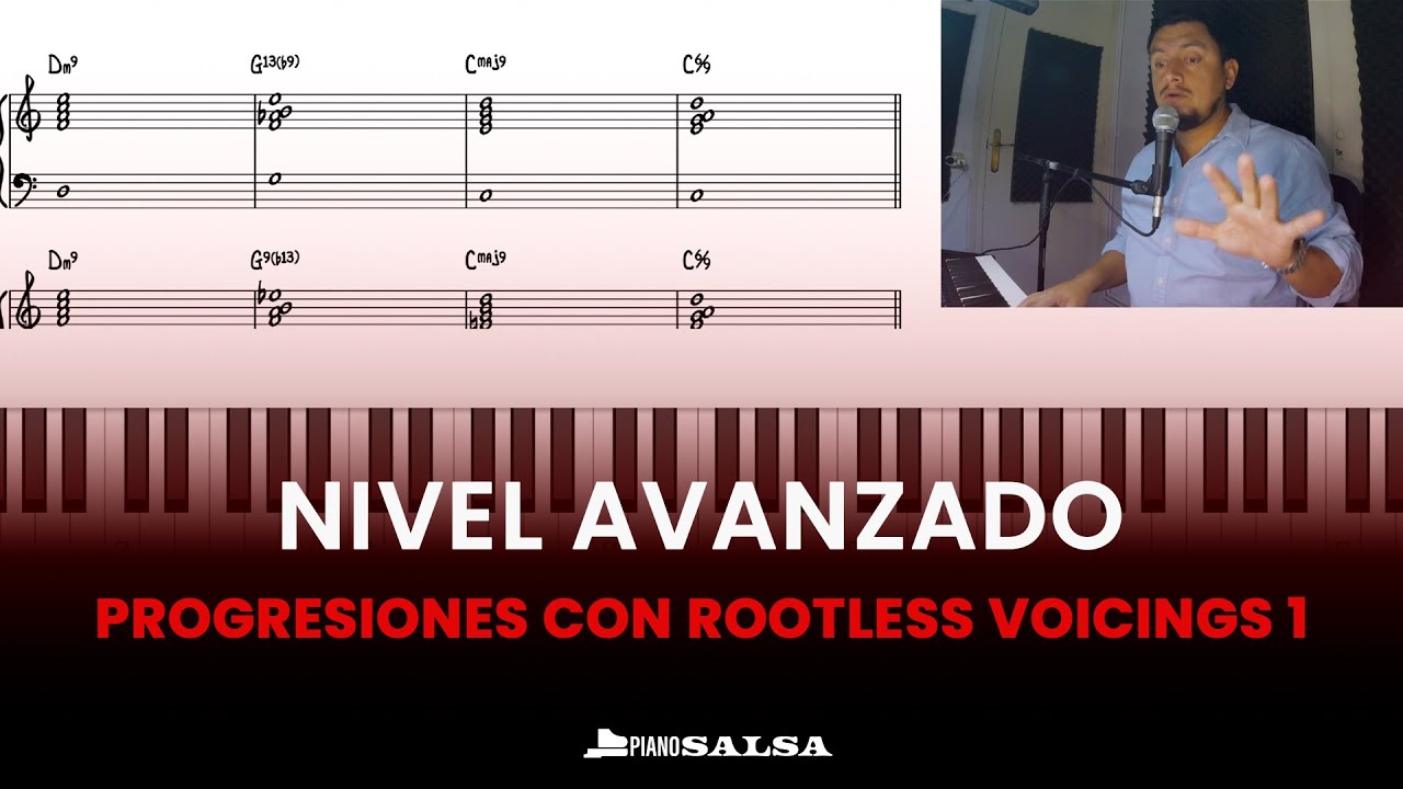 PROGRESIONES CON ROOTLESS VOICINGS 1 - Nivel Avanzado - YouTube