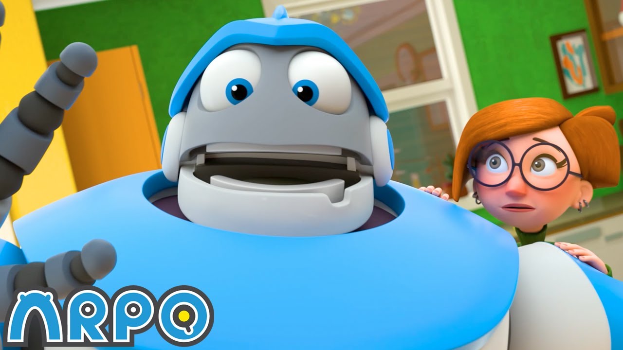 Tick Tock Bot + 60 Minutes of Arpo the Robot | Kids Cartoons | Playtime ...