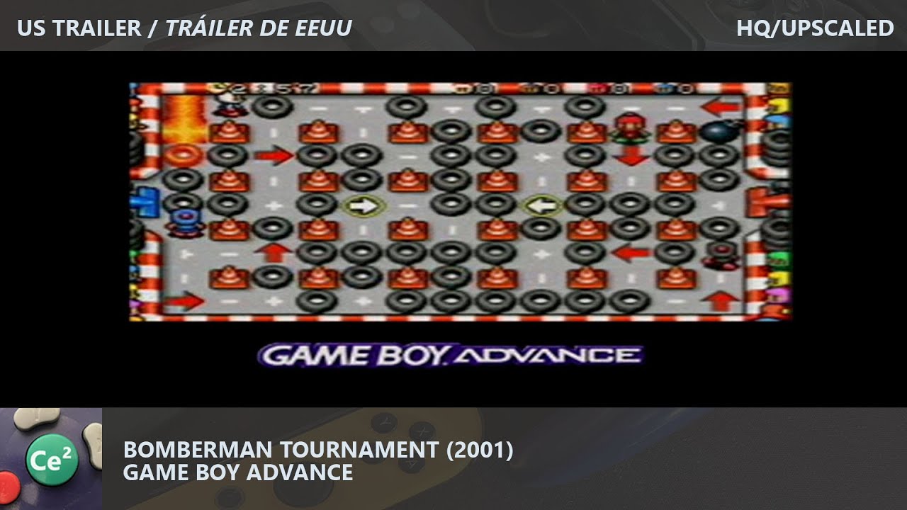 Bomberman Tournament | GBA | 2001 | Video Game US Trailer | HQ/Upscaled ...