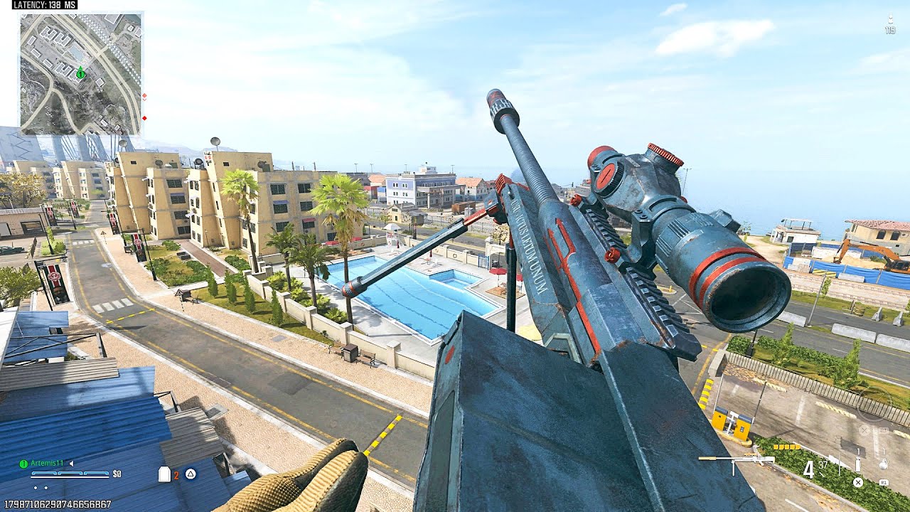 Call of Duty: Warzone KATT-AMR Solo Snipe Gameplay ( No Commentary ) - YouTube