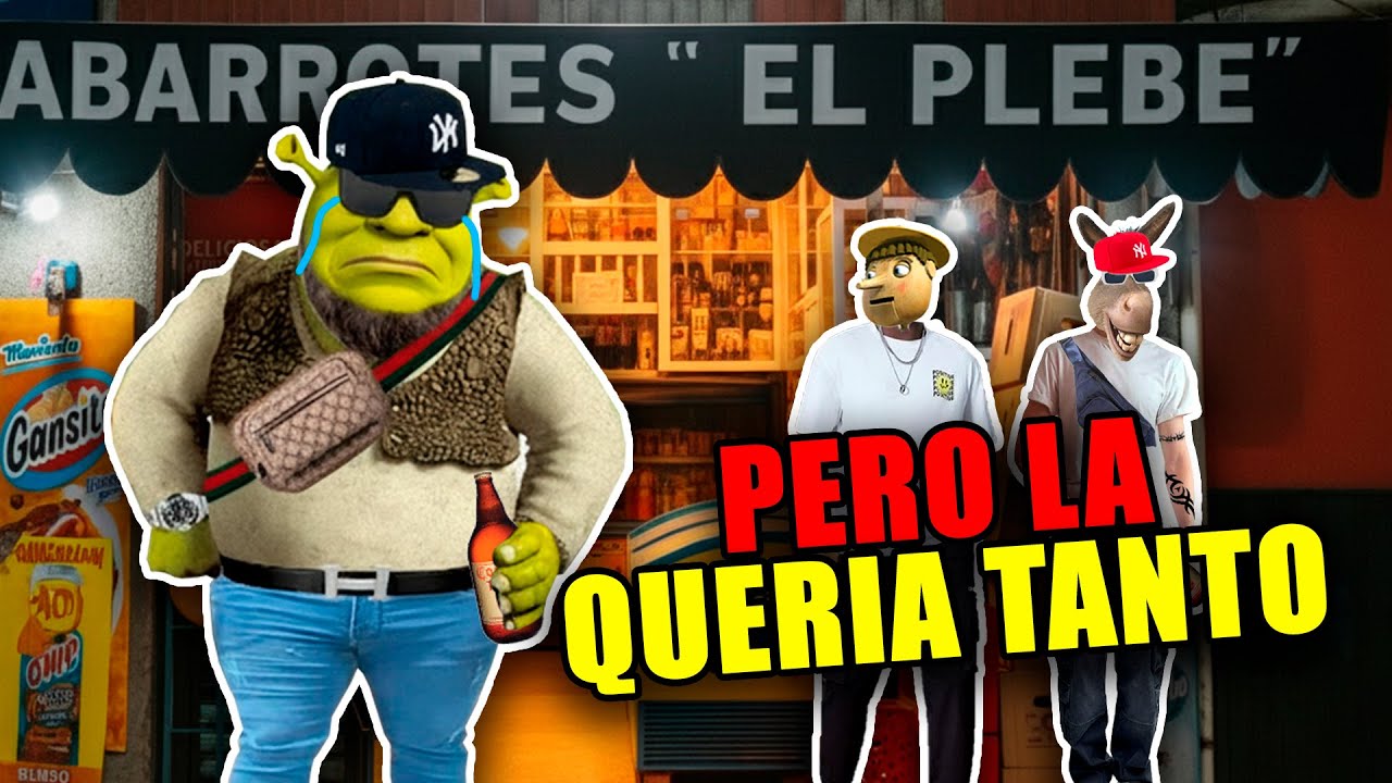SHREK BUCHON se pone una mega peda porque EXTRAÑA a la Fiona - YouTube