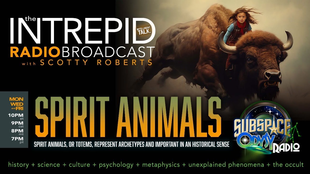 "SPIRIT ANIMALS" - Intrepid Radio Broadcast with Scotty Roberts - YouTube