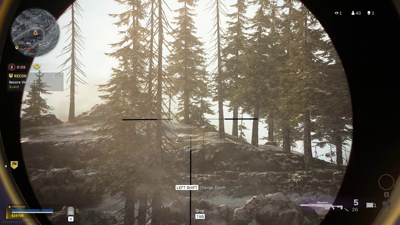 Call of Duty Modern Warfare Long Range Headshot - YouTube