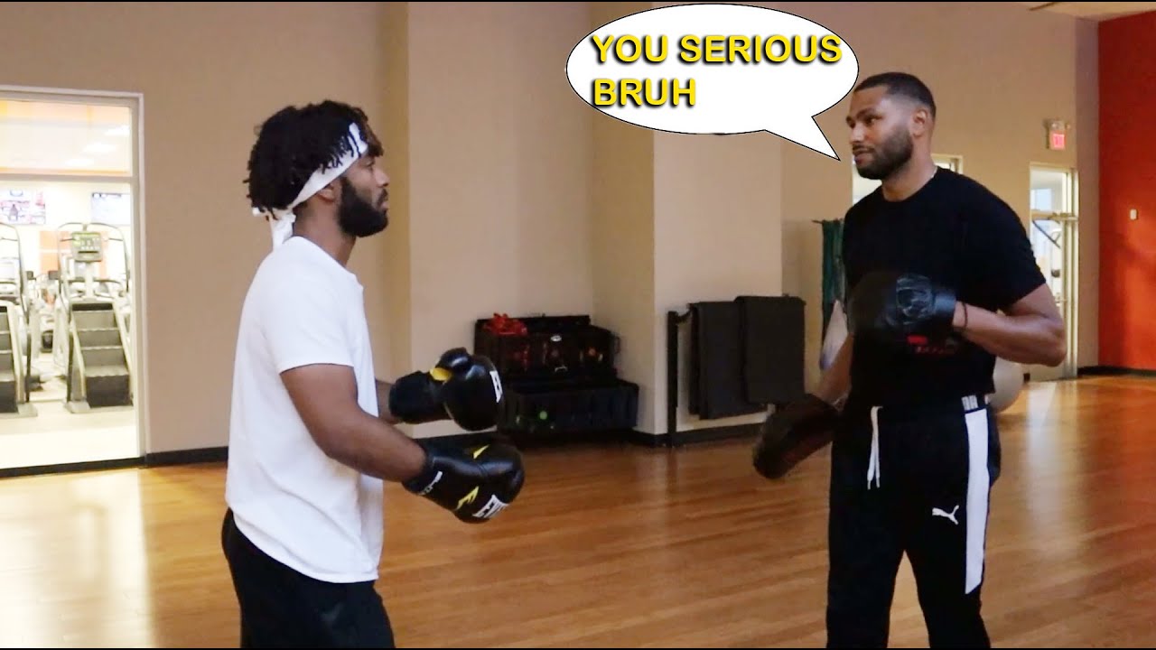 Pranking Professional Boxing Coach - YouTube