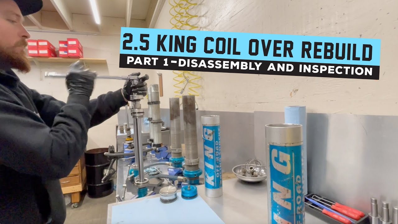 2.5 King Coil Over Shock Rebuild Part 1: Disassembly and Inspection ...