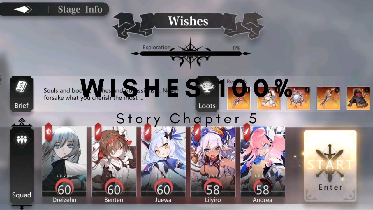 Soul Tide : Golden Bough and Seven wishes/Story Chapter 5/Wishes 100% ...