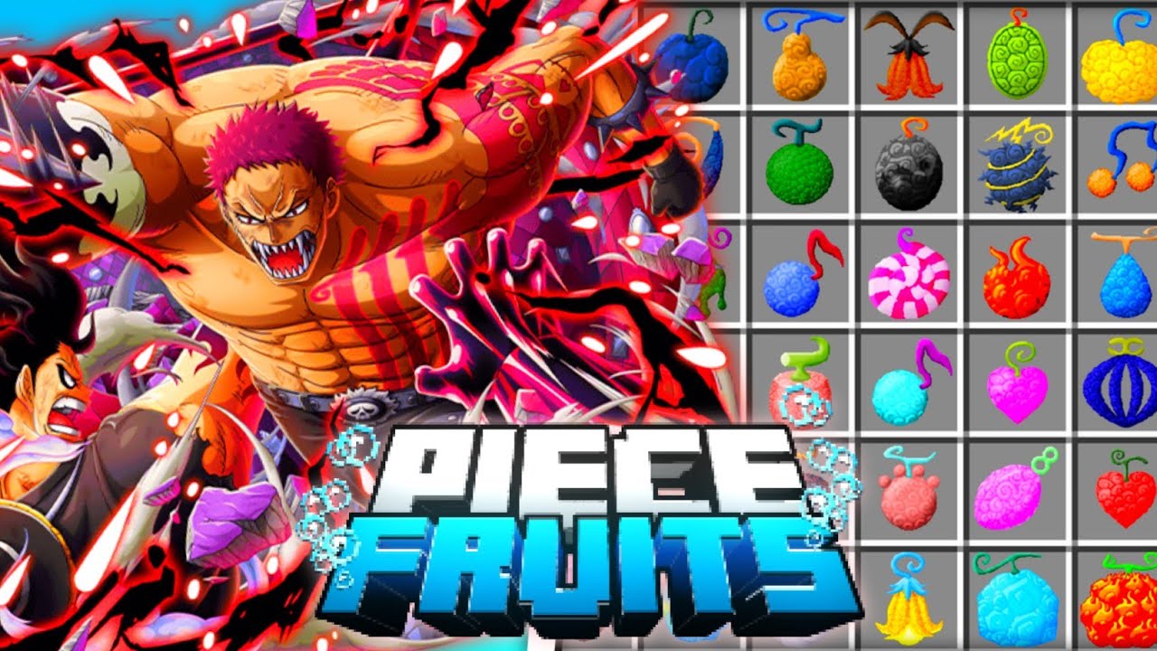 MINECRAFT PE ADDON/MOD PIECE FRUITS SIÊU HAY CHO MÁY YẾU,TRUNG BÌNH|1. ...