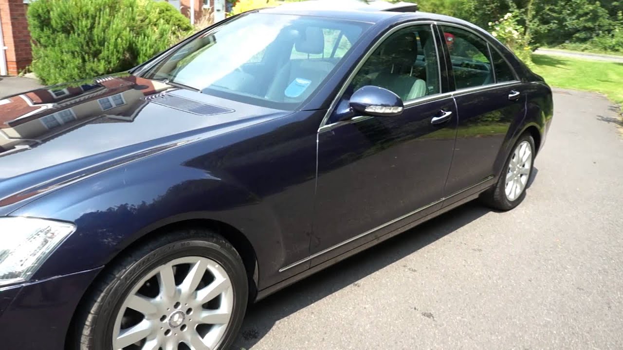 2007(57) MERCEDES S320 CDI SALOON AUTOMATIC DIESEL TANZANITE BLUE 1 ...
