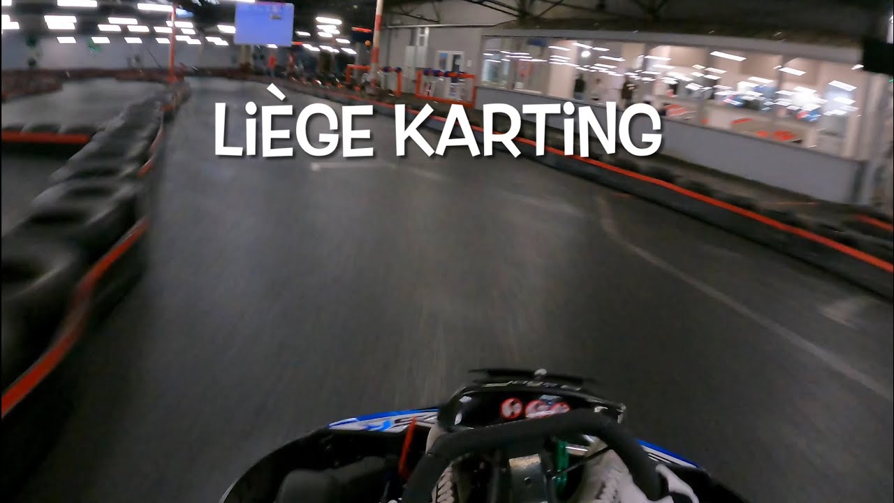 Liège Karting Luik (België) - 1 lap video - YouTube