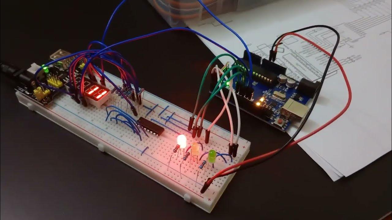 🚦 Diseño de un Semáforo con Cronómetro con Arduino 🚦 - YouTube