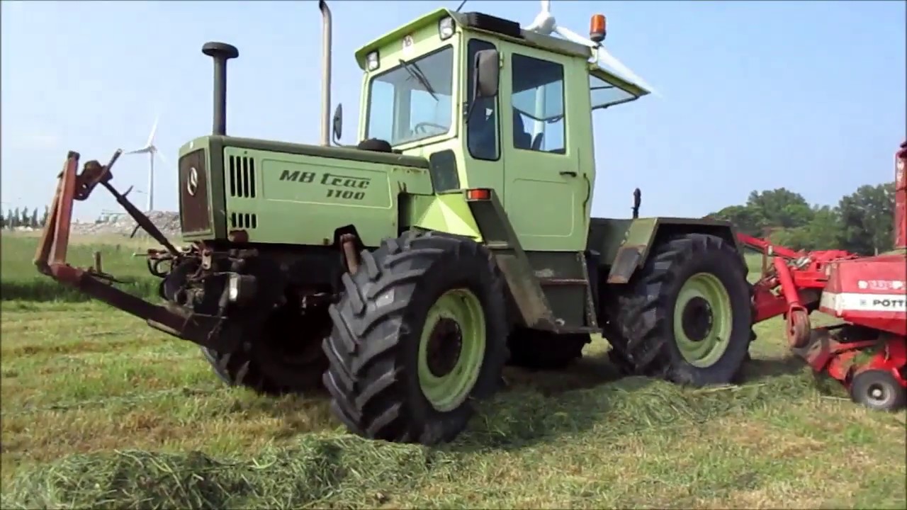 MB-Trac 1100 (110 PS) Einsatz (Sound)!!! - YouTube