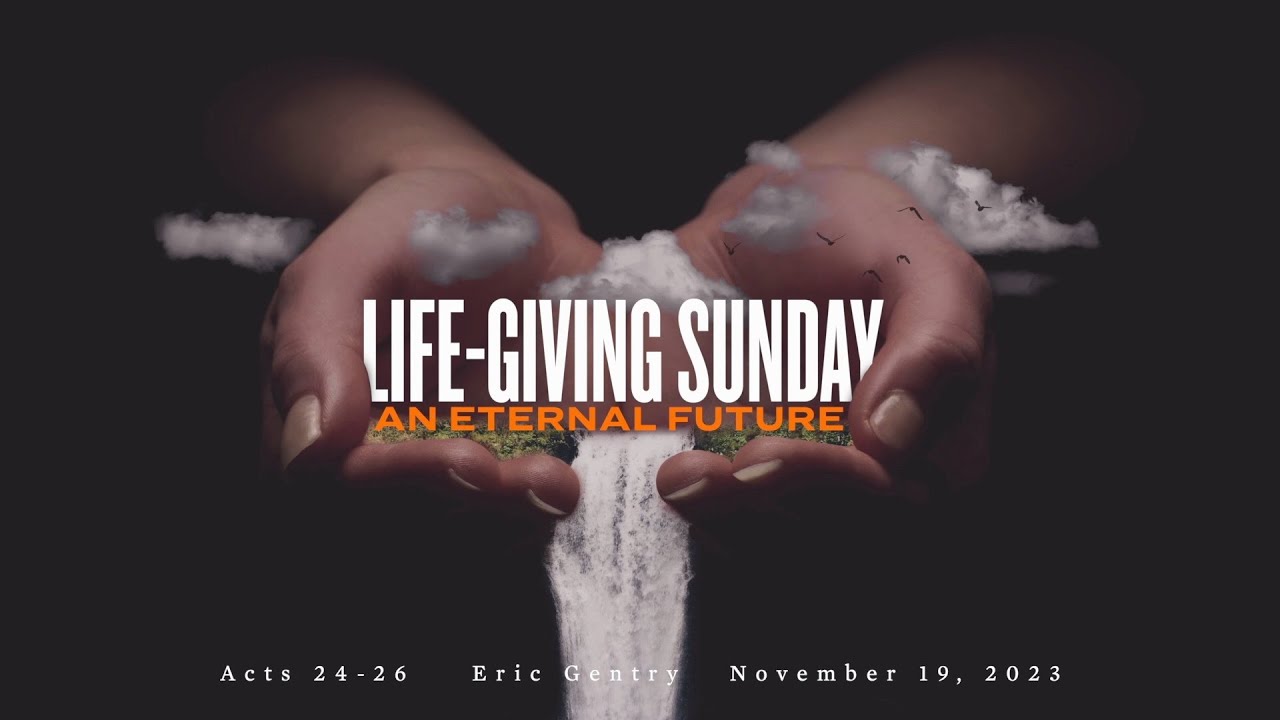 Life Giving Sunday: An Eternal Home_ Eric Gentry - YouTube