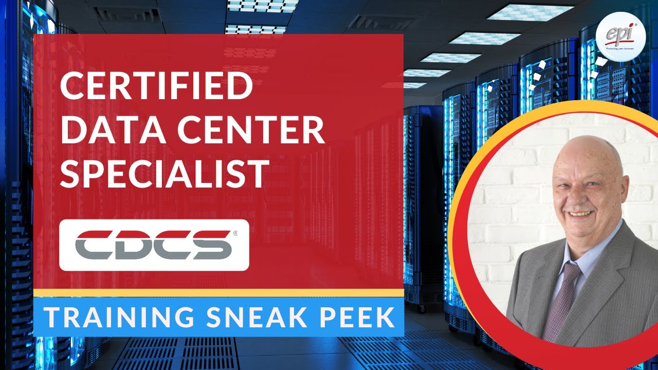Certified Data Center Specialist (CDCS) Course Sneak Peek - YouTube