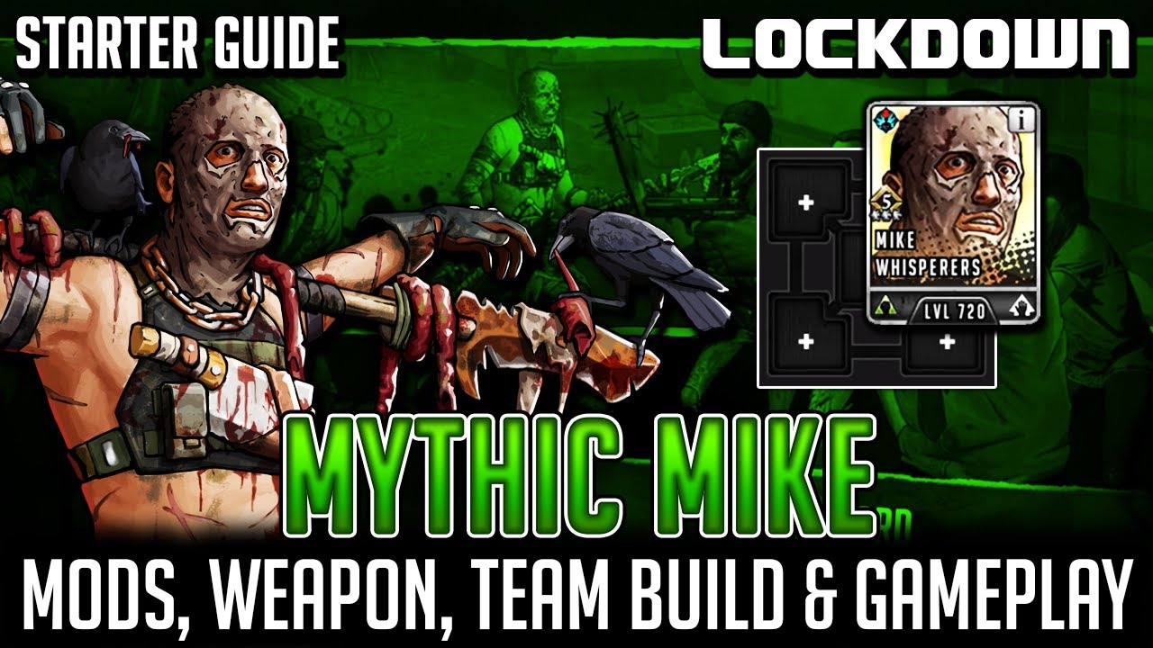TWD RTS: Mythic Mike Starter Guide: Upgrades, Mods & Weapons - The ...