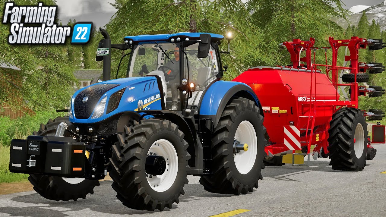 Upgraded Equipment with New Holland and Horsch! | Farming Simulator 22 ...
