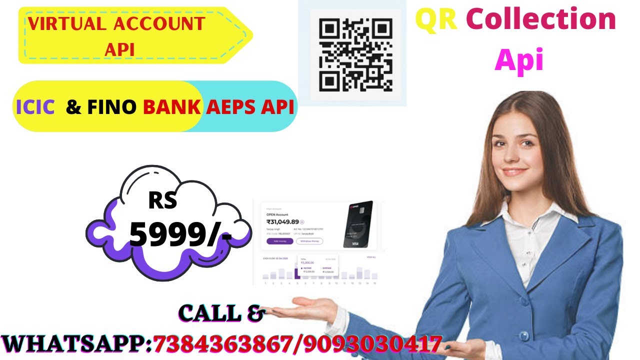 ICICI & FINO Bank API Banking - Direct Integration //Create QR Code API ...